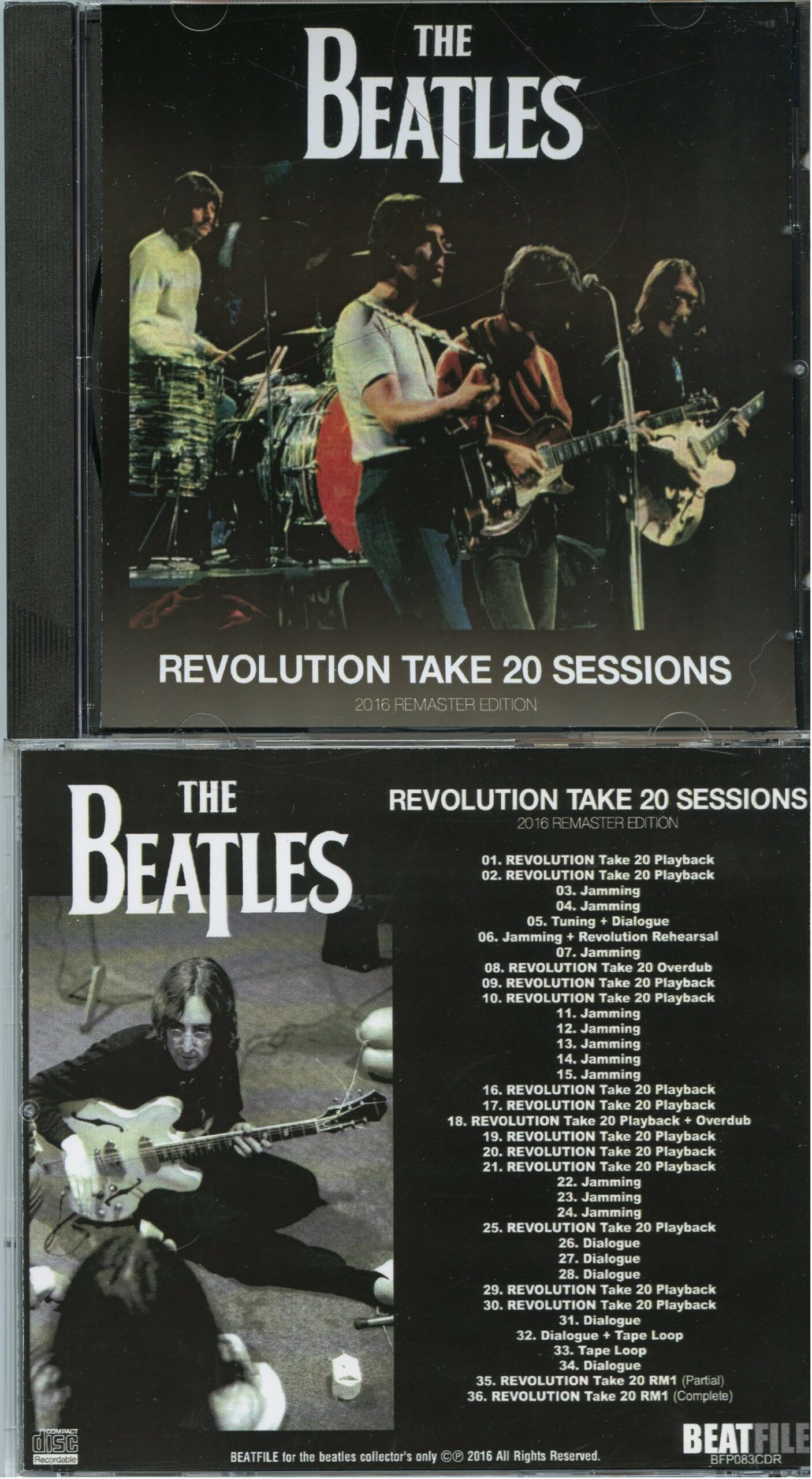 THE BEATLES - Revolution Take 20 Sessions ( BEATFILE ) ( Remastered ...