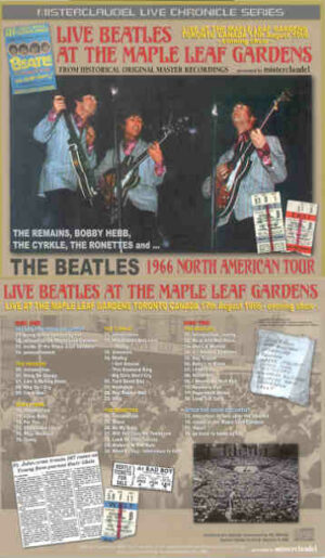 The Beatles - Live At The Maple Leaf Gardens ( 2 CD set ...