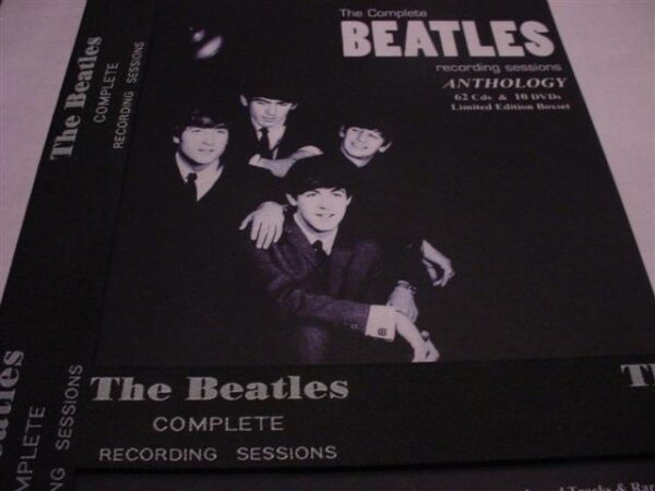 The Beatles – Beatles Complete Recording Sessions Anthology ( 62 CDS + 10 DVDS Boxed Set w/220 ...
